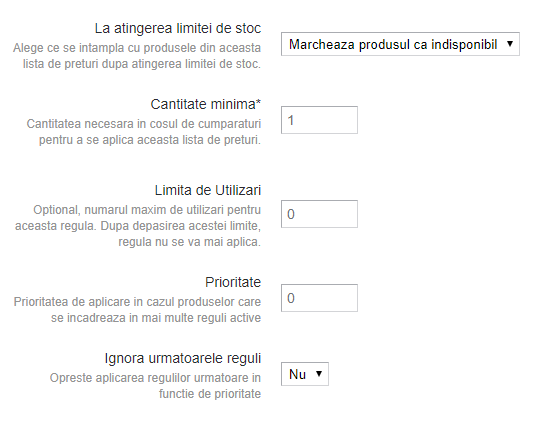 Lista de Preturi – Gomag Suport