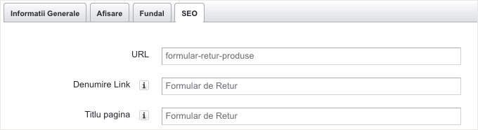 Formular Retur – Gomag Suport