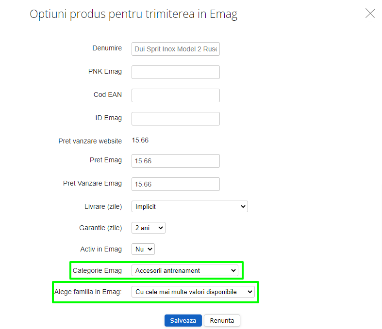 eMAG Marketplace – Gomag Suport
